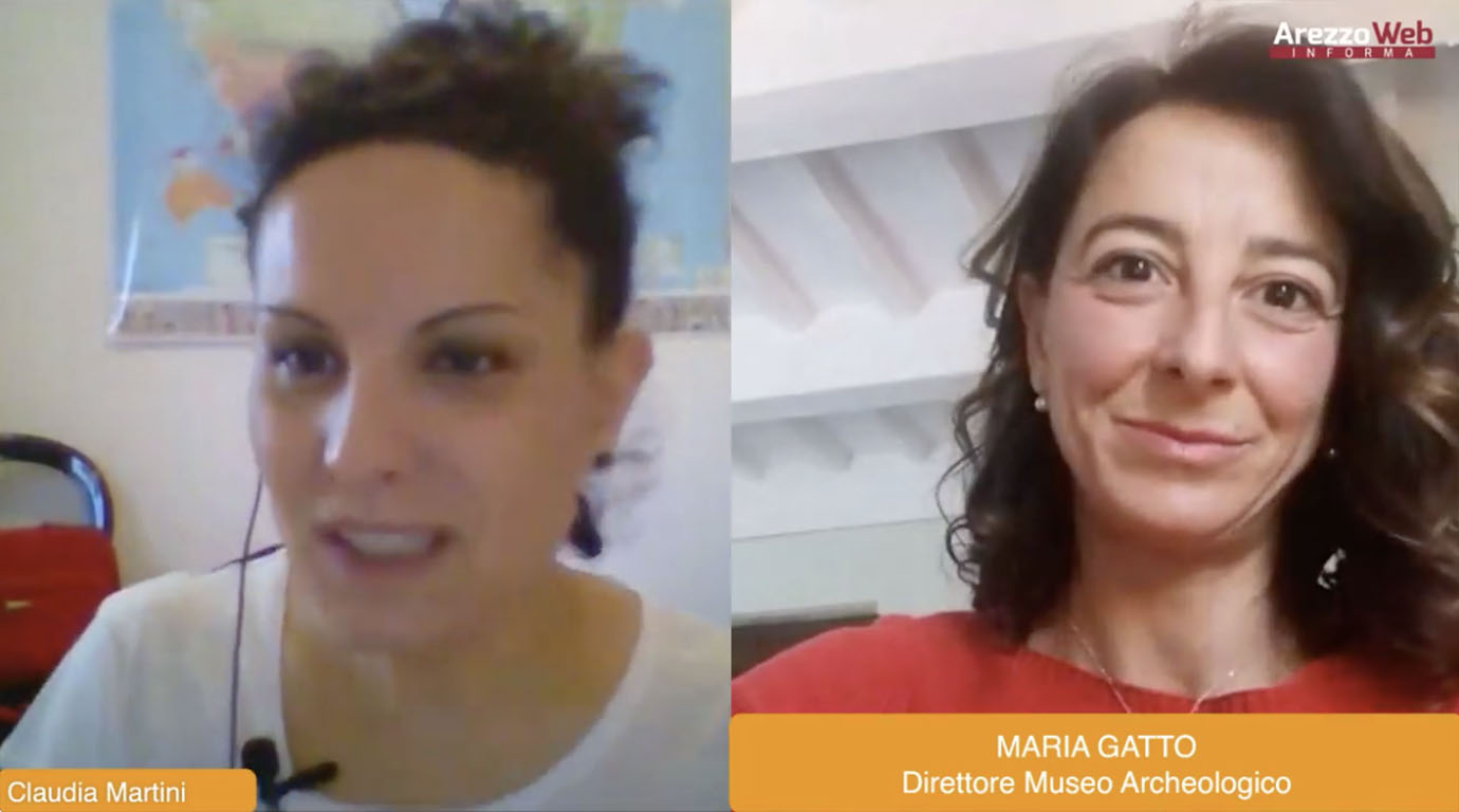 In diretta con Maria Gatto Direttore Museo Archeologico di Arezzo ...