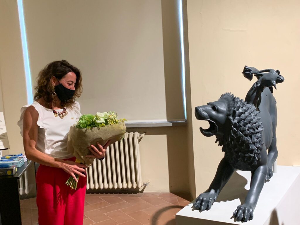Dal Rotary Club Arezzo una Chimera tattile per il Museo archeologico ... Dal Rotary Club Arezzo una Chimera tattile per il Museo archeologico ...