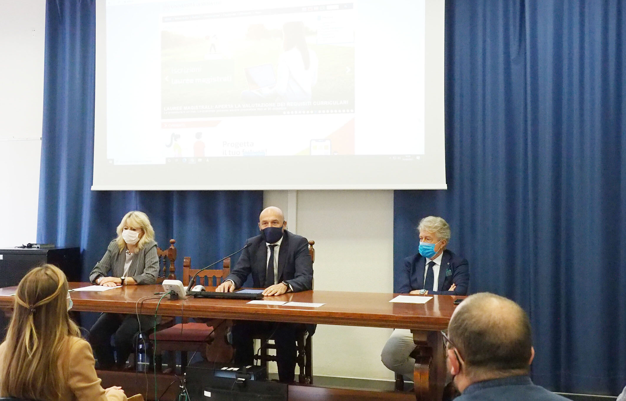 Università ad Arezzo, il rettore dell’Ateneo senese Francesco Frati ha ...