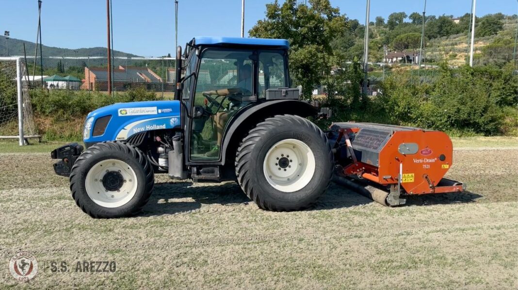 S.S. Arezzo: al via i lavori sul campo Lebole - ArezzoWeb Informa