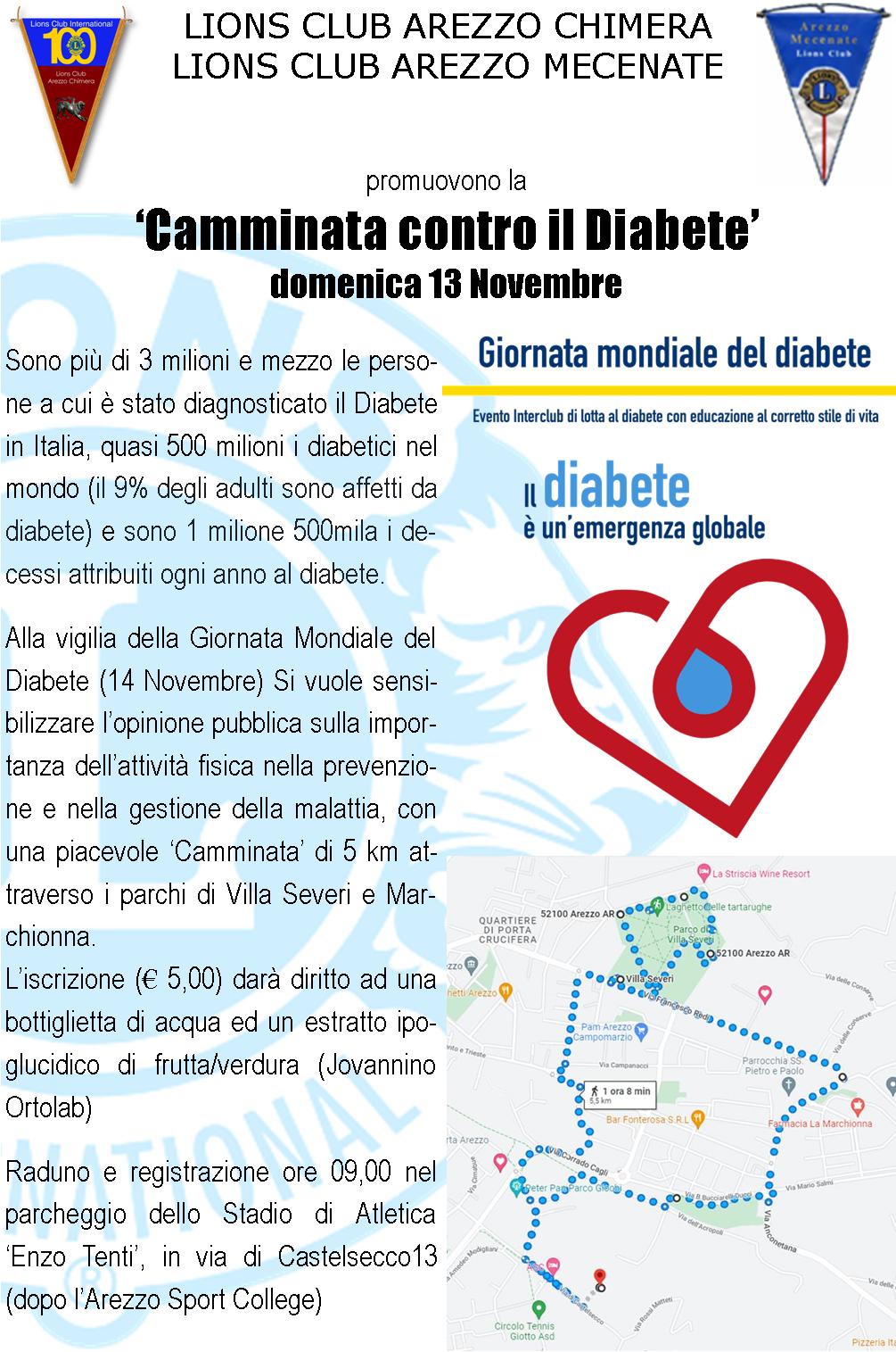 Lions Club Arezzo Chimera e Arezzo Mecenate organizzano una Lions Club Arezzo Chimera e Arezzo Mecenate organizzano una