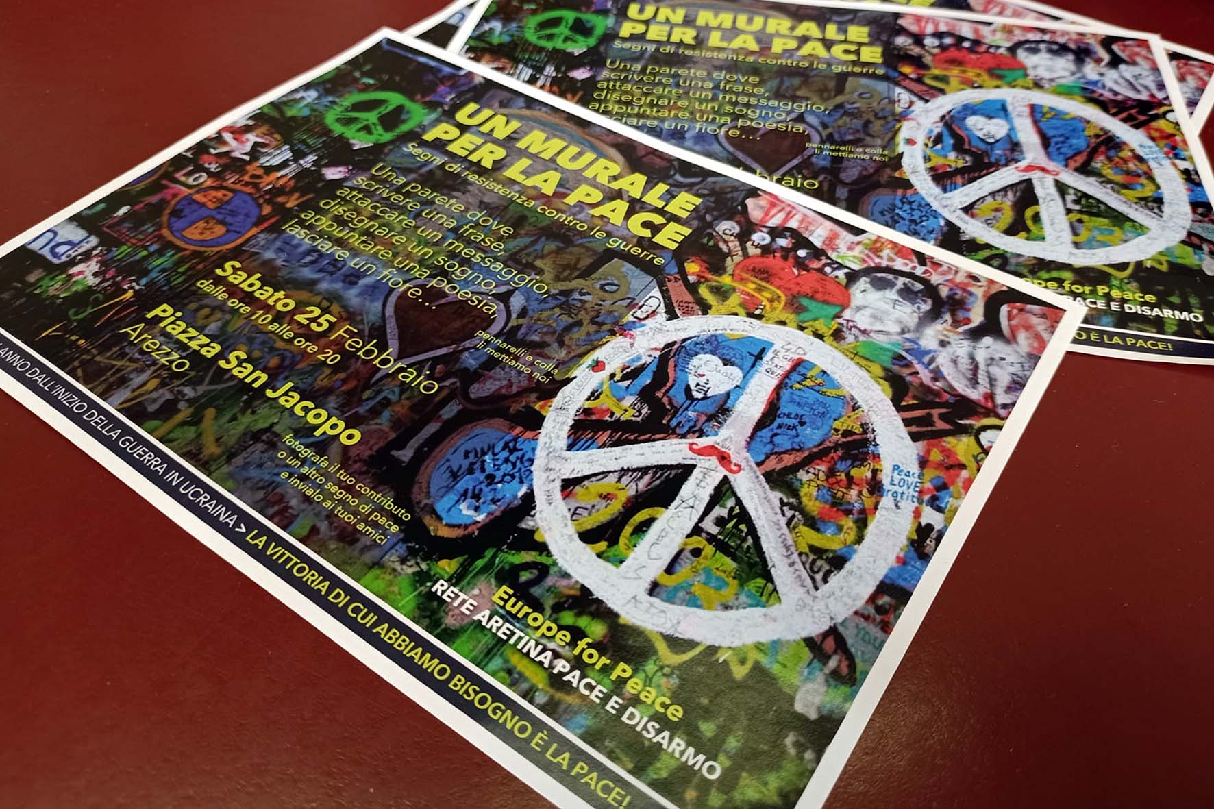 “Un murale per la pace”: una mobilitazione a un anno dall’invasione ... “Un murale per la pace”: una mobilitazione a un anno dall’invasione ...